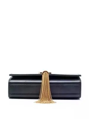 Saint Laurent Small Monogram Kate Tassel Crossbody Bag - Black