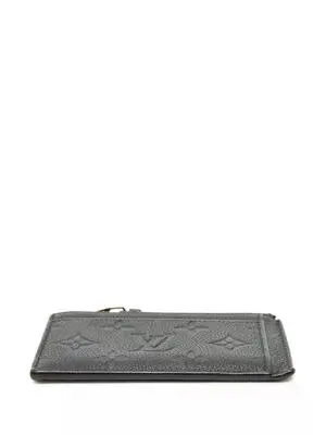 LOUIS VUITTON 2020 Monogram Empreinte Zipped Card Holder