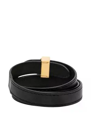 LOUIS VUITTON 2014 Leather Box It Wrap Bracelet