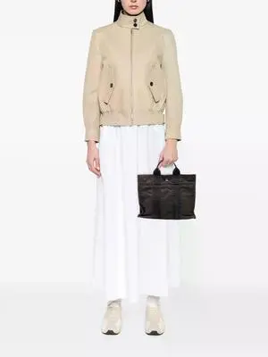 Hermès Herline Pm Tote Bag Canvas 1990-2010 - Grey