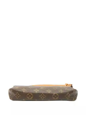 LOUIS VUITTON 2001 Monogram Pochette Accessoires - Brown