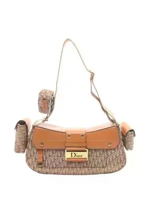 Dior 20th Century Diorissimo Street Chic Columbus Shoulder Bag - Brown