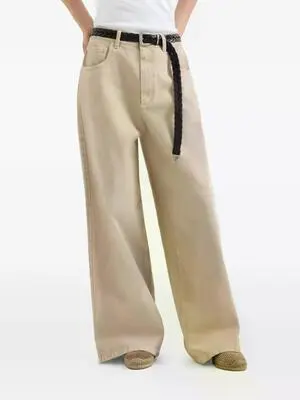 Brunello Cucinelli Cotton Jeans - Neutrals