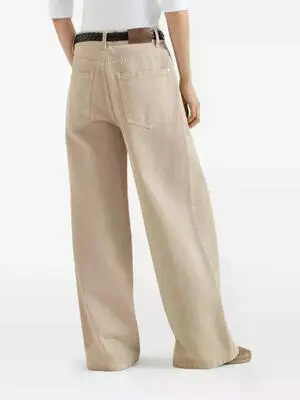 Brunello Cucinelli Cotton Jeans - Neutrals