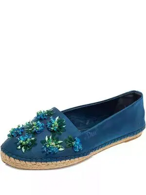 Dior Mesh Espadrille Flats
