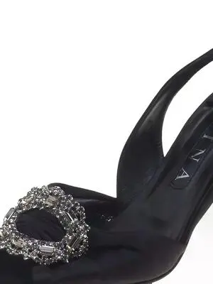 GINA Brooch-embellished Sandals