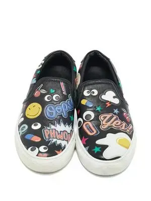 ANYA HINDMARCH Leather Slip-on Sneakers
