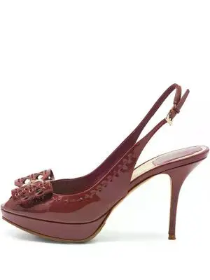 Dior Patent Leather Pumps - Purple