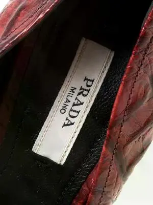 Prada Leather Heeled Pumps