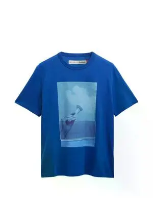 Barbour X Paul Smith Graphic-print T-shirt