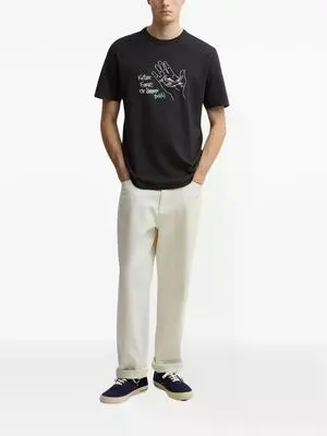 Barbour X Paul Smith Graphic-print T-shirt