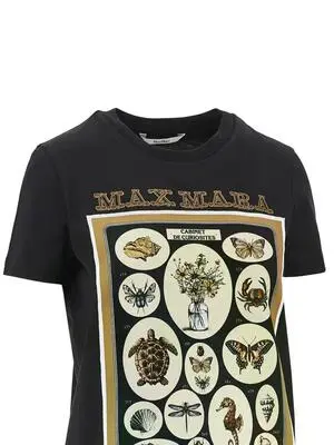 Max Mara Graphic T-shirt - Black
