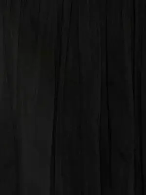 ROBERTO COLLINA Pleated Skirt - Black