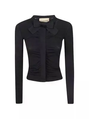 Valentino Garavani Round Neck Blouses
