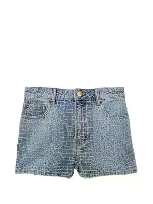 Women's Rhinestone Denim Shorts