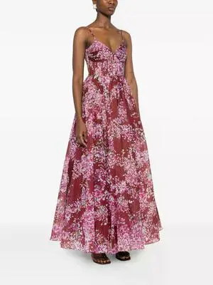 Aje Fortuna Floral-print Maxi Dress