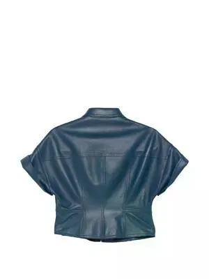 Akris Leather Shirt