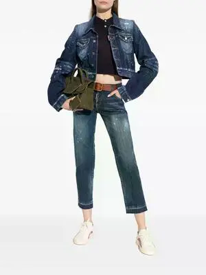Dsquared2 Belt-loop Distressed Jeans - Blue
