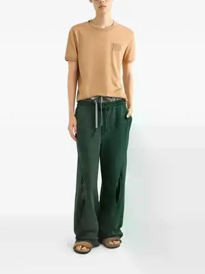 Dolce & Gabbana Cotton T-shirt With Patch - Neutrals
