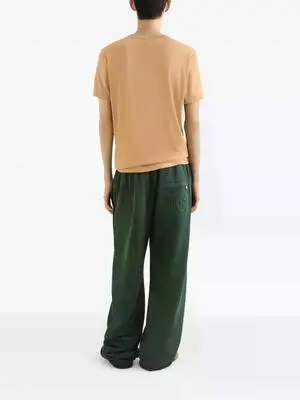 Dolce & Gabbana Cotton T-shirt With Patch - Neutrals