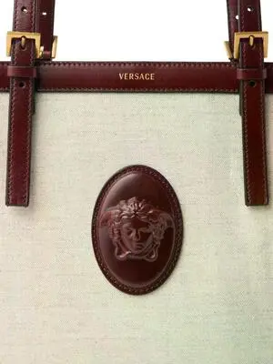 Versace Rivière Tote Bag - Neutrals