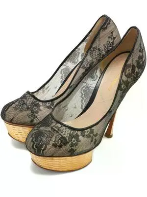 Nicholas Kirkwood Gold Tone Shoes For Women