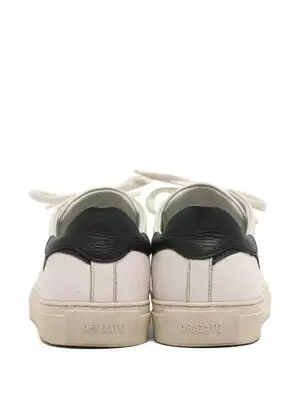 Axel Arigato Clean 90 Leather Sneakers With Embroidered Bird Detail