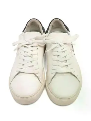 Axel Arigato Clean 90 Leather Sneakers With Embroidered Bird Detail