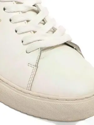Axel Arigato Clean 90 Leather Sneakers With Embroidered Bird Detail