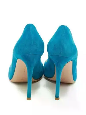 GIANVITO ROSSI Portofino Suede Pumps