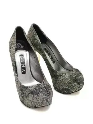 GINA Lace High Heel Pumps