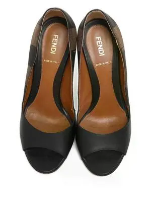 Fendi Peep-toe Heeled Pumps