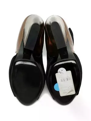 Pierre Hardy Block Heel Pumps With Ankle Strap