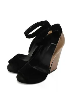 Pierre Hardy Block Heel Pumps With Ankle Strap