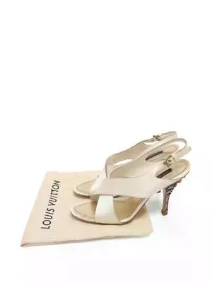 LOUIS VUITTON Embellished Heeled Sandals