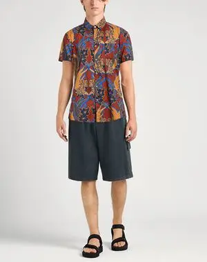 DANIELE ALESSANDRINI Shirt Size Cotton - Red