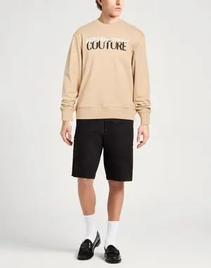 Versace Cotton Sweatshirt - Beige