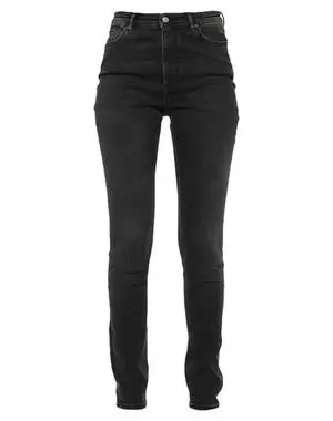 Acne Studios Jeans With Leather Applications