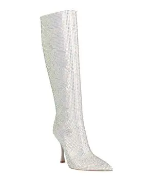 Liu Jo Leonie Hanne X Boot Textile Fibers, Leather - Silver