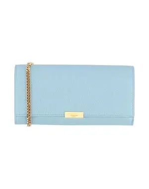Thom Browne Crossbody Wallet Leather - Light Blue