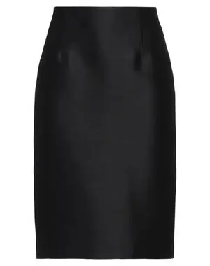 Versace Midi Wool And Silk Skirt
