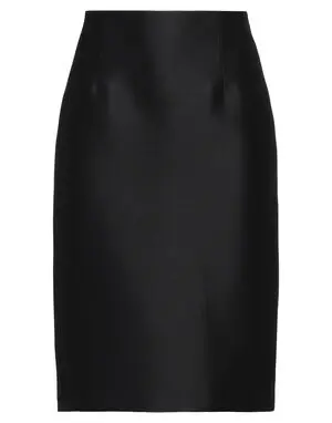 Versace Midi Wool And Silk Skirt