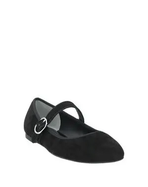 STUART WEITZMAN Leather Ballet Flats