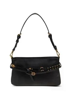Pinko Logo-detail Shoulder Bag - Black