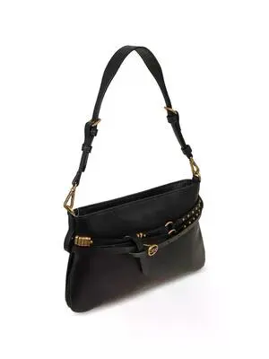 Pinko Logo-detail Shoulder Bag - Black