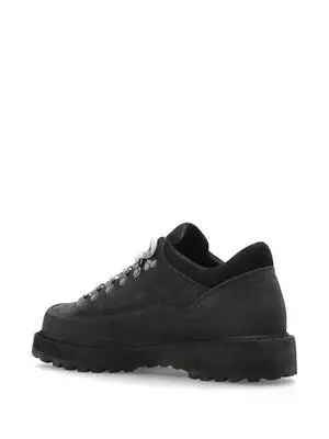 Diemme Cornaro Gomma Leather Sneakers - Black
