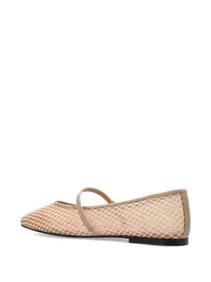 Furla Etoile Net Ballet Flats - Neutrals
