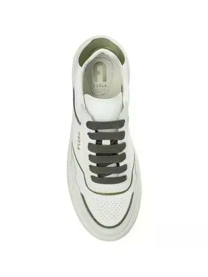 Furla Nuage Leather Sneakers - White