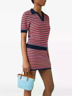 MC2 SAINT BARTH Mini City Tote Bag - Blue