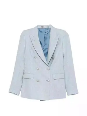 Tagliatore Double-breasted Blazer - Blue